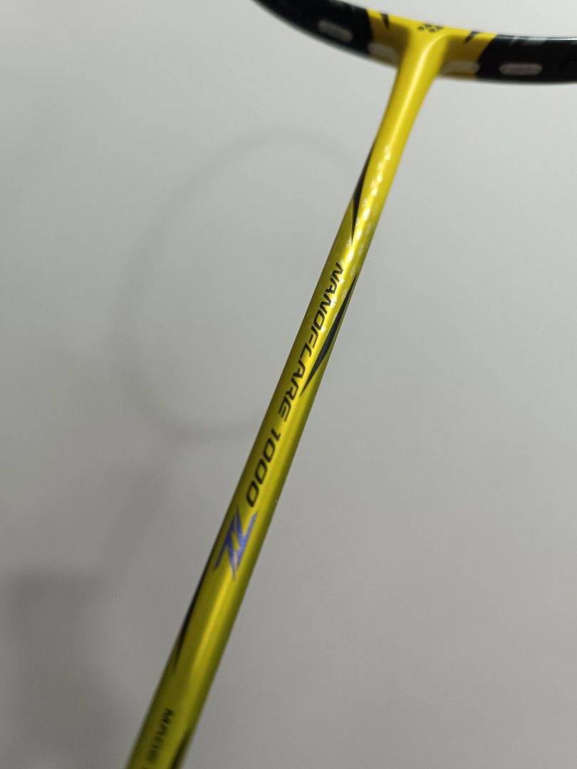 Yonex Nanoflare 1000ZZ, Sports Equipment, Sports & Games, Racket & Ball ...