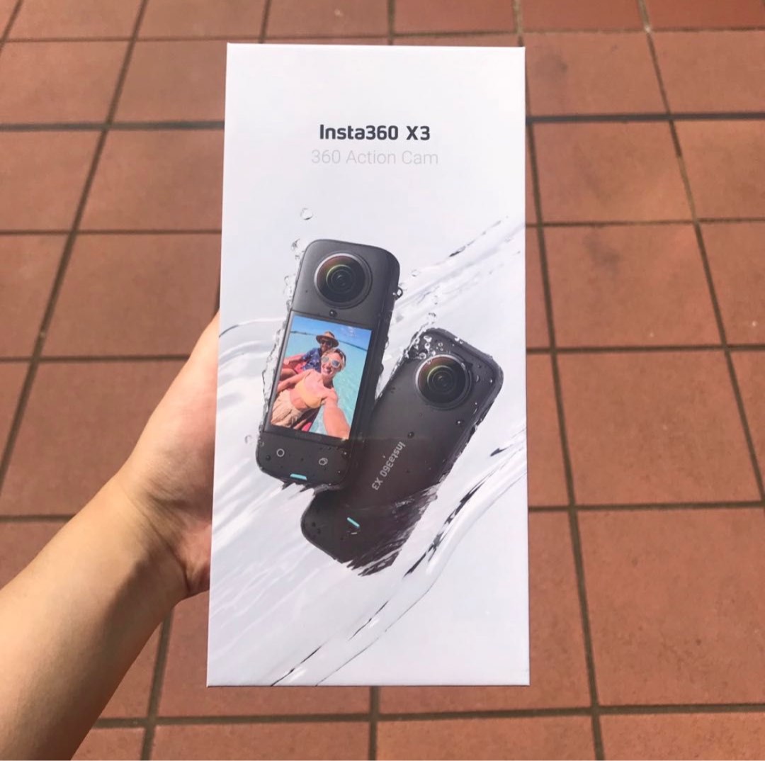 100%新 Insta360 X3 全景運動相機 Waterproof 360 Action Camera Insta360 one X3 相機, 攝影器材, 相機 - Carousell