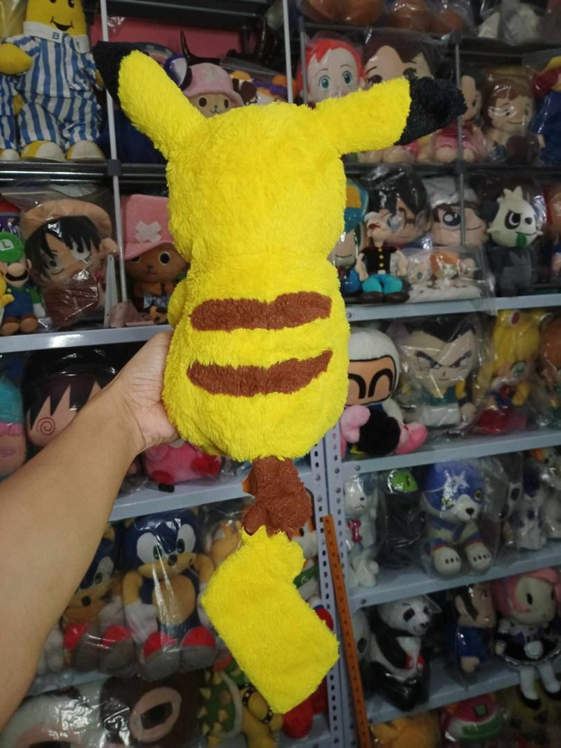 10-Inch Fluffy Pikachu Kuta Kuta Series Pokemon Anime Plush Toy (Takara ...