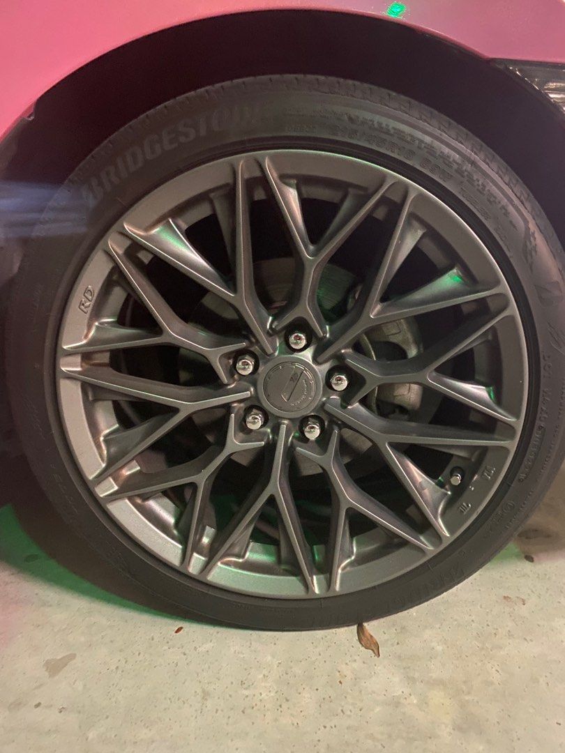 18 inch sports rim and tyres, Car Accessories, Tyres & Rims on Carousell
