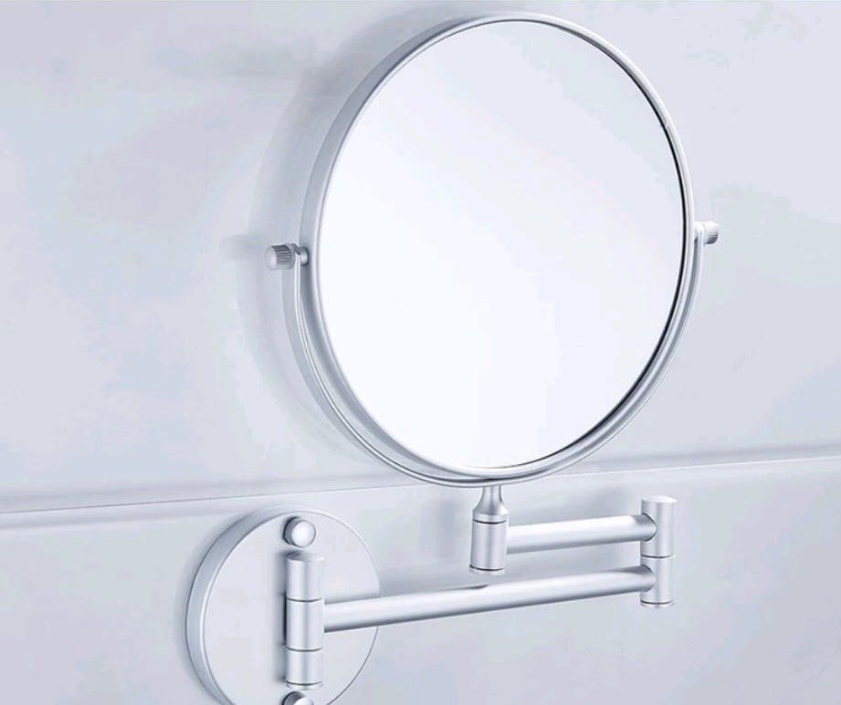 20cm diameter Bathroom mirror no drill, Furniture & Home Living ...