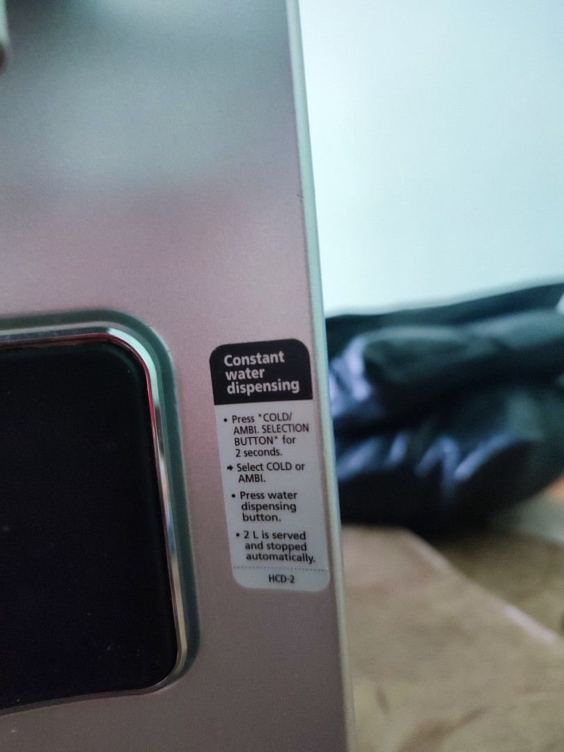 3M HCD2 Table Top Water Dispenser, TV & Home Appliances, Kitchen ...