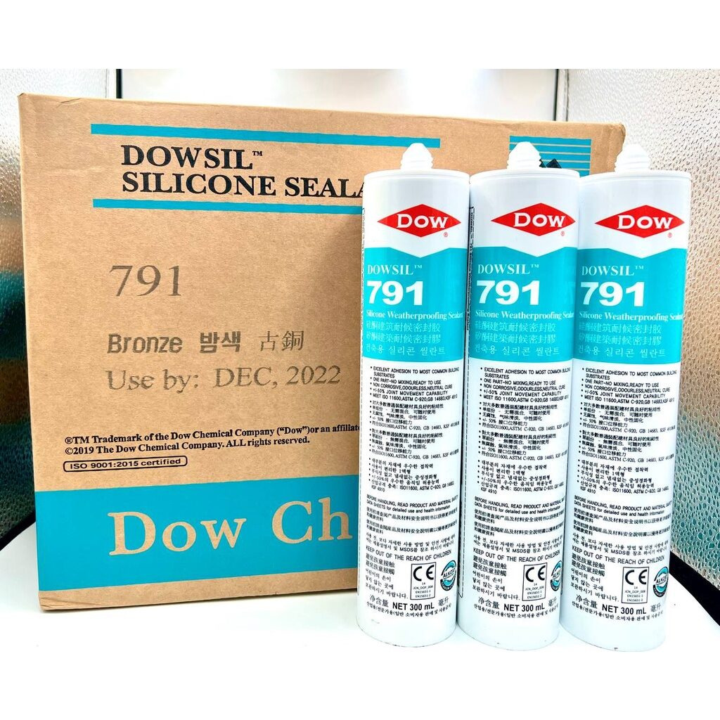 791 玻璃膠 防水 防漏 裝修 工程用 地盤工具 [陶氏 道康寧 Dowsil], 其他, 其他 - Carousell