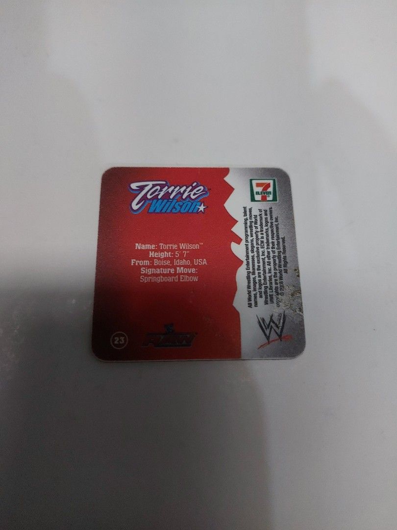 7 eleven WWE Torrie Wilson, Hobbies & Toys, Memorabilia & Collectibles ...