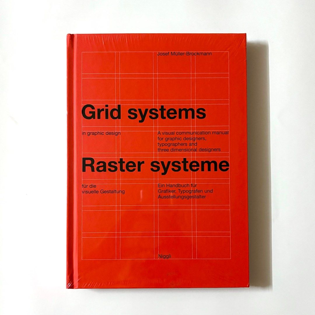 全新（設計書 Design Book) Grid Systems by Josef Muller Brockmann / designing ...