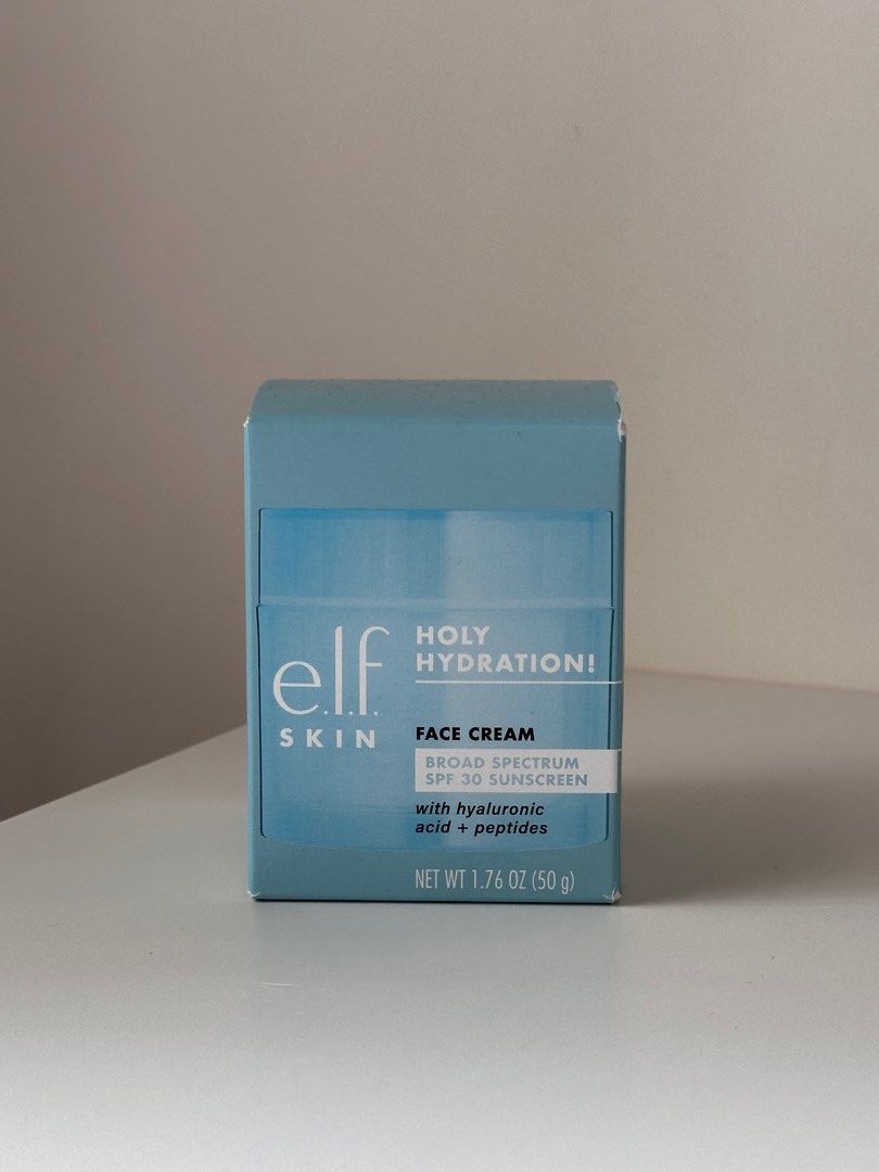 現貨 ELF e.l.f. HOLY HYDRATION! FACE CREAM BROAD SPECTRUM SPF 30 ...