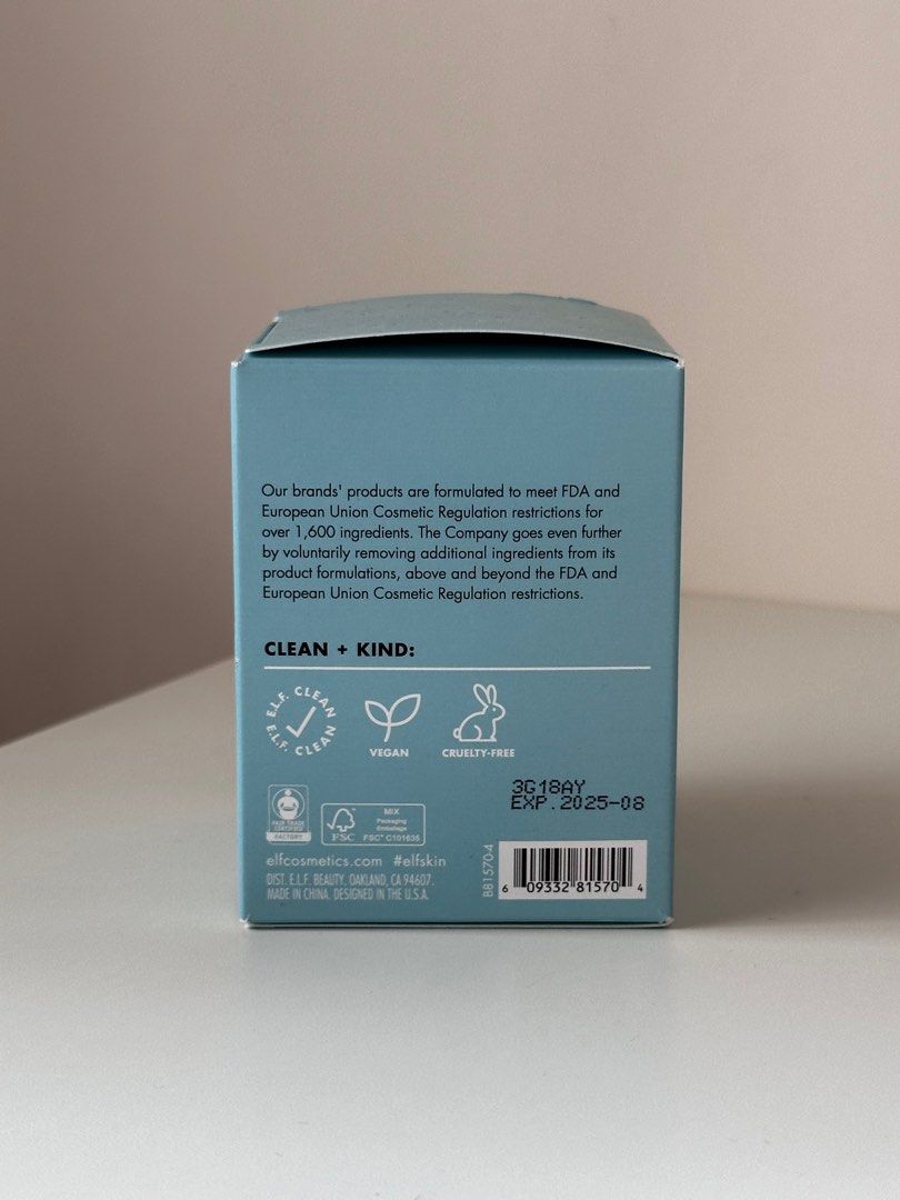 現貨 ELF e.l.f. HOLY HYDRATION! FACE CREAM BROAD SPECTRUM SPF 30 ...