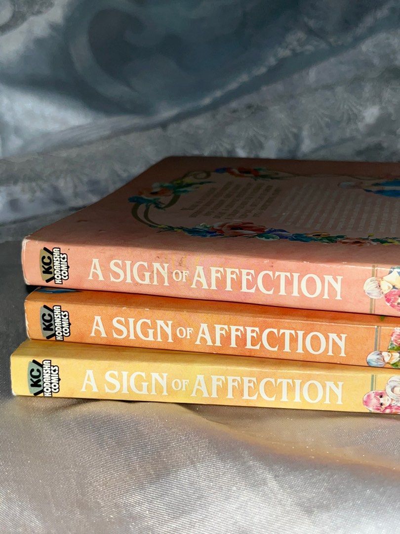 A Sign of Affection manga vol 1-3, Hobbies & Toys, Books & Magazines ...