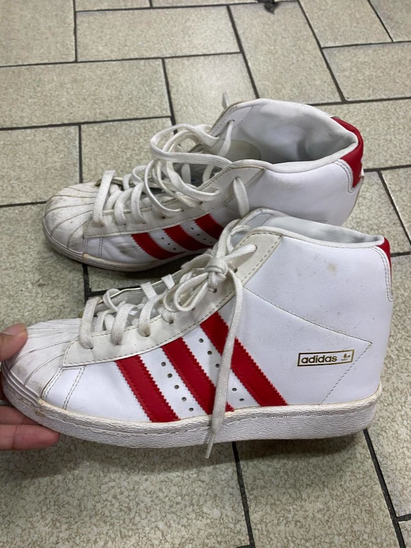 adidas SUPERSTAR high, Men's Fashion, Footwear, Sneakers on Carousell