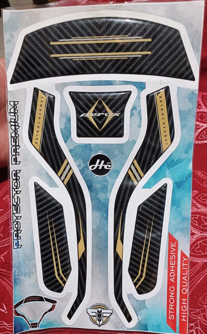 Aerox v2 speedometer outer gel sticker carbon fibre, Motorcycles ...