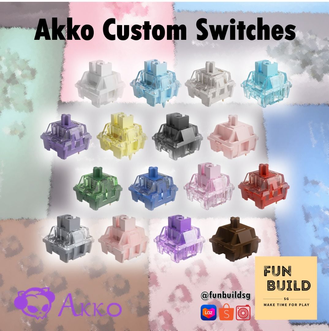 Akko CS Switches , Computers & Tech, Parts & Accessories, Computer ...