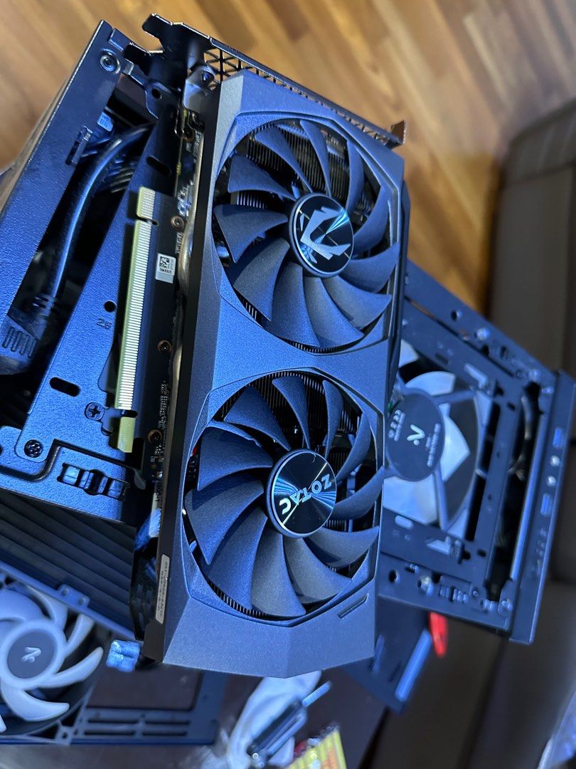 Desktop AMD ryzen 5 5600X, 16gb memory gpu Zotac RTX 3060ti 8gb ...