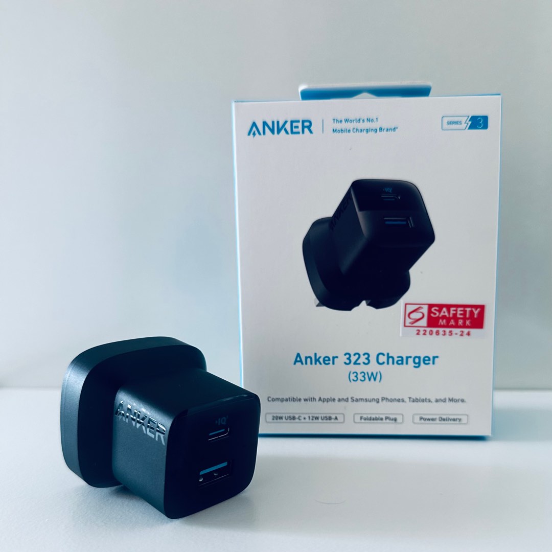 Apple x Anker Dual Port Charger USB C Fast Charging IPad IPhone Travel ...