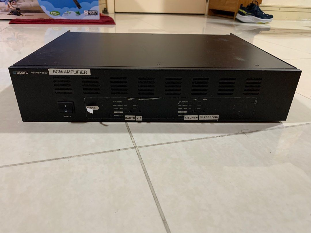 APART REVAMP 4120T POWER Amplifier, Audio, Soundbars, Speakers ...