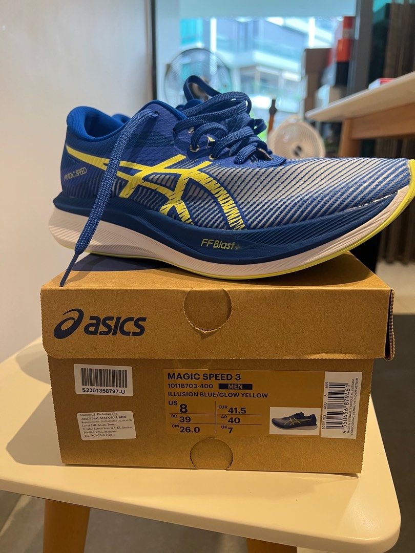 Asics Magic Speed 3, Men's Fashion, Footwear, Sneakers on Carousell