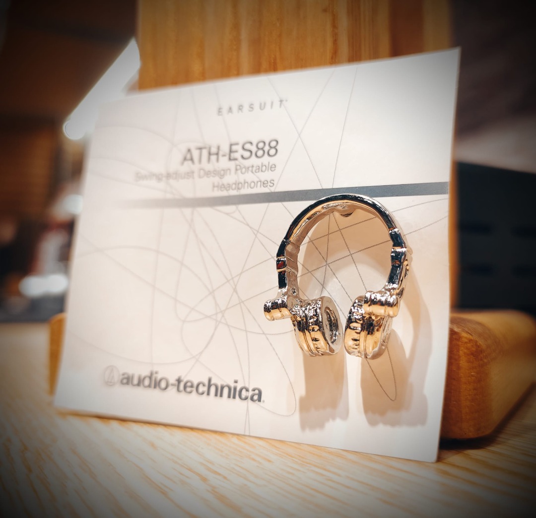 Audio Technica ATH-ES88 Limited Edition Pin, Audio, Other Audio ...