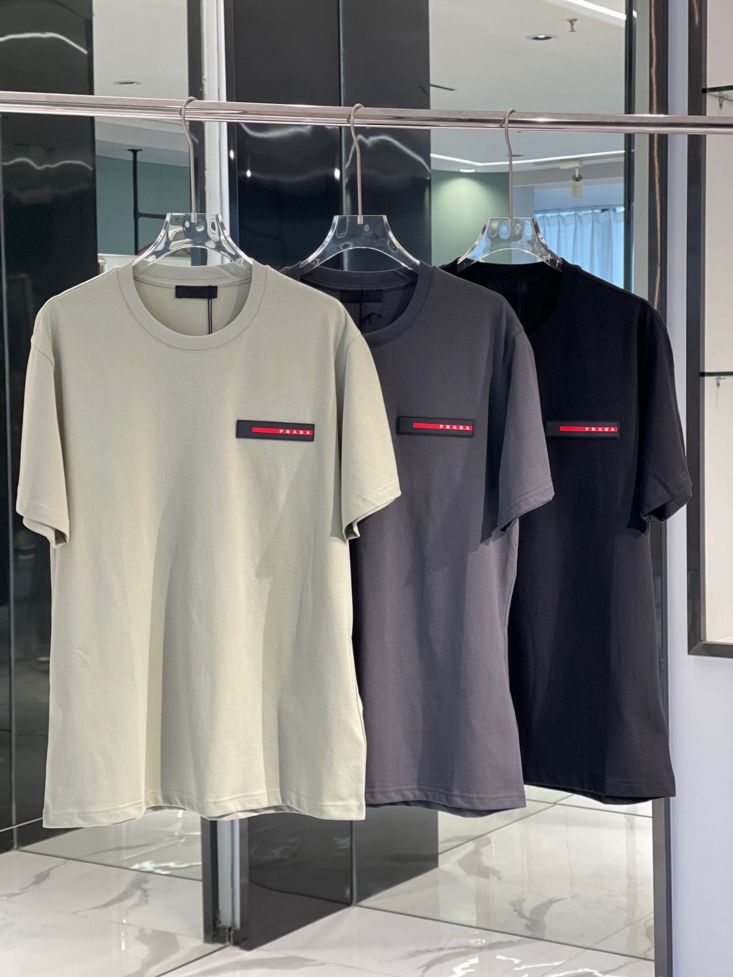 Authentic prada Red Label T-shirt, Men's Fashion, Tops & Sets, Tshirts ...