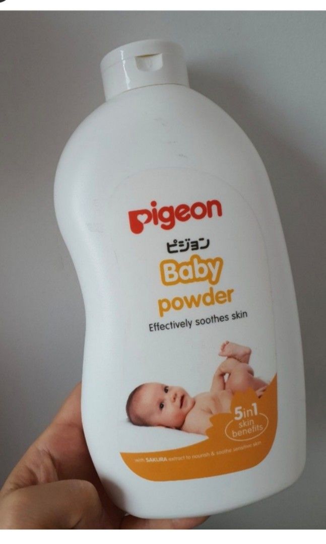 Baby powder pigeon, Babies & Kids, Bathing & Changing, Baby Toiletries ...