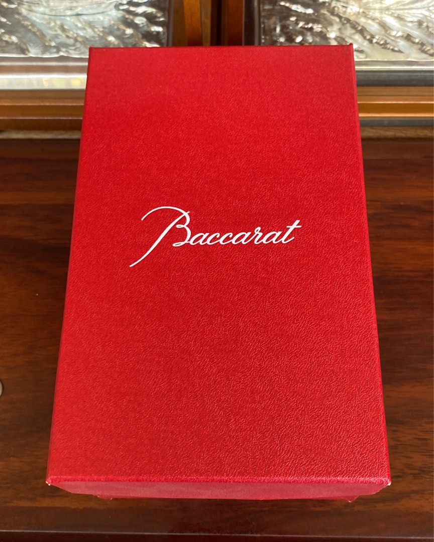 Baccarat Drinking Glass Sign & Hallmark with Original Box, Hobbies ...
