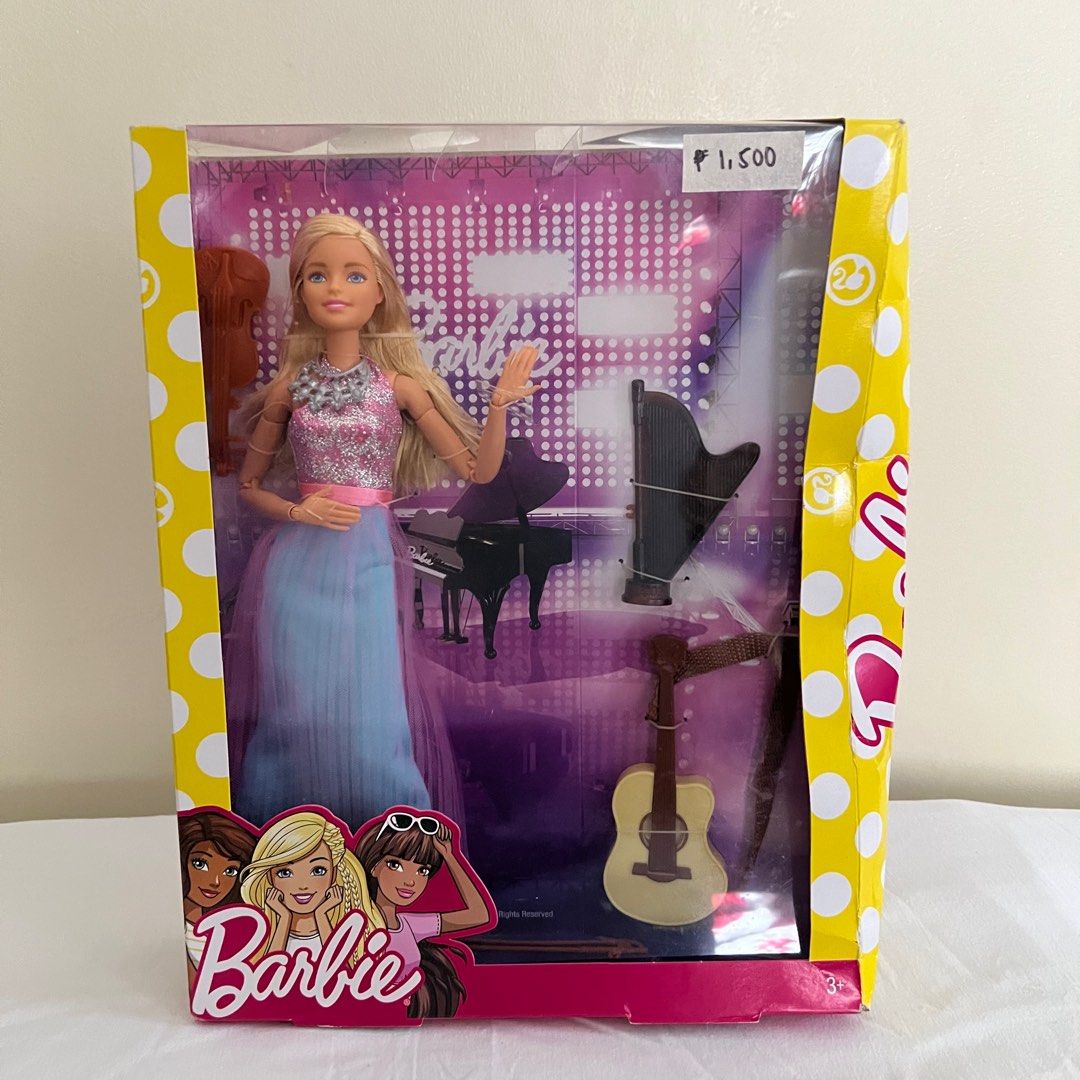 (SALE) Barbie Musician, Hobbies & Toys, Toys & Games on Carousell