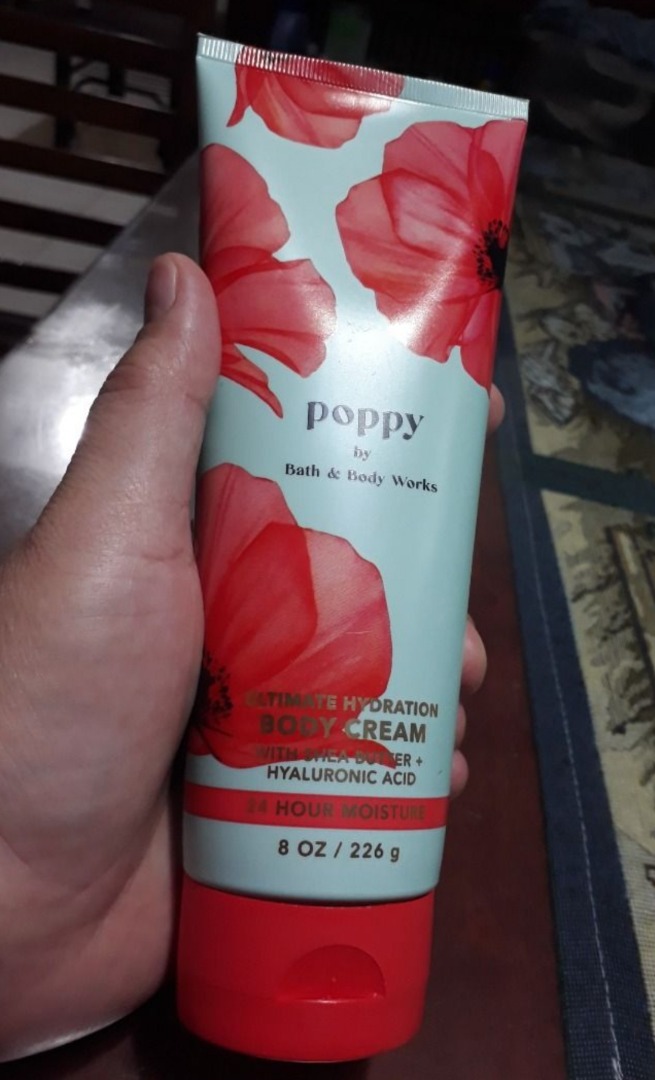 BATH & BODY WORKS POPPY LOTION, Beauty & Personal Care, Bath & Body ...