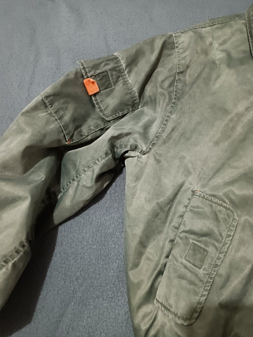 BE Distressed Flight/Bomber Jacket, Men's Fashion, Coats, Jackets and ...