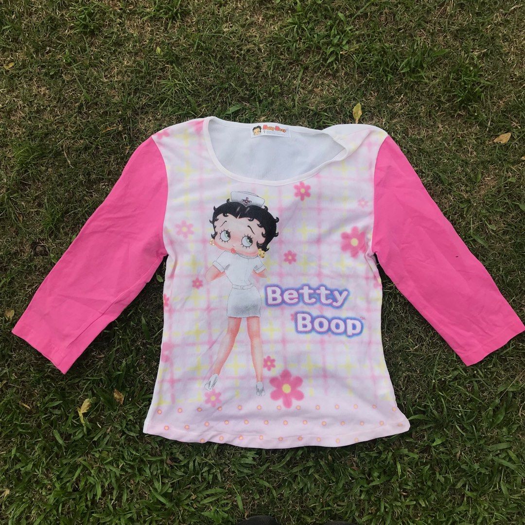 Betty Boop Top, Women's Fashion, Tops, Others Tops on Carousell