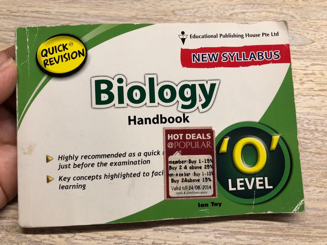 Biology handbook, Hobbies & Toys, Books & Magazines, Textbooks on Carousell