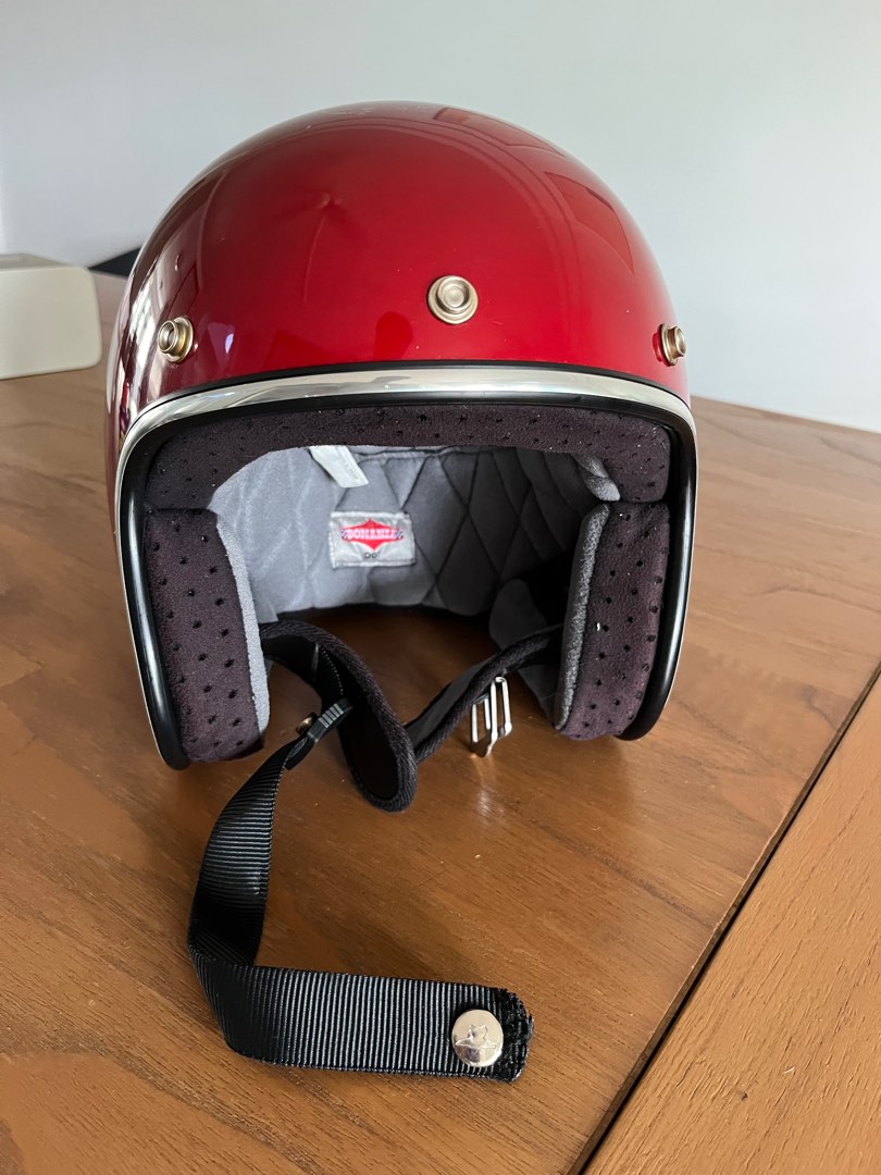 Bitwell Helmet Red, Motorcycles, Motorcycle Apparel on Carousell