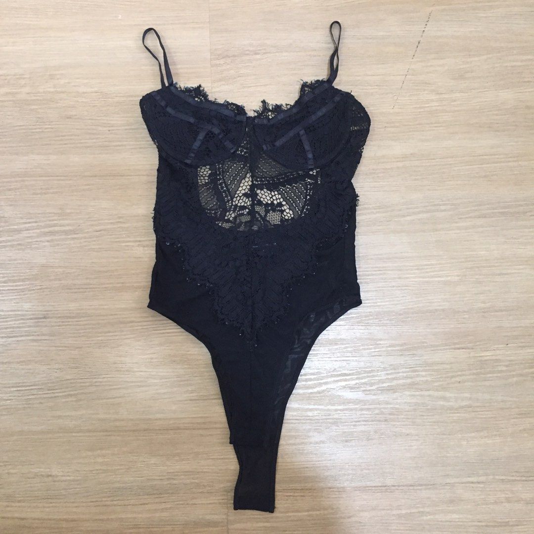Black Sexy Lingerie, Women's Fashion, Undergarments & Loungewear on ...