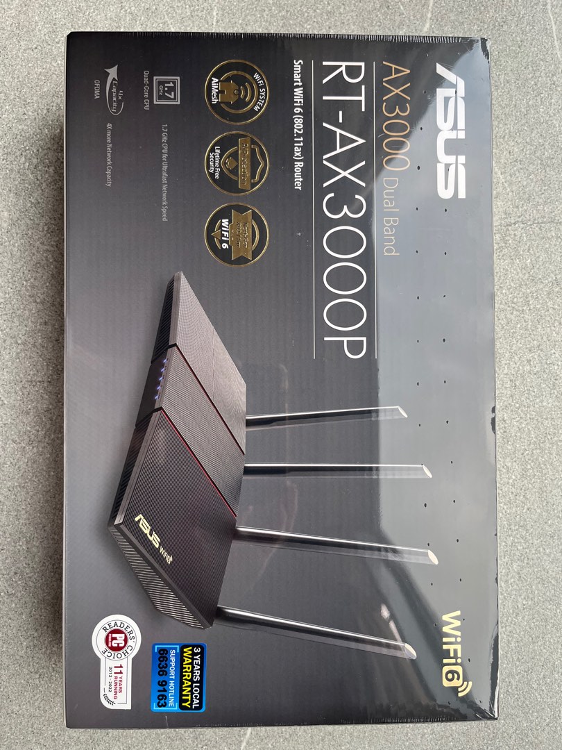Bnib Asus Router Rt Ax P Computers Tech Parts Accessories Networking On Carousell