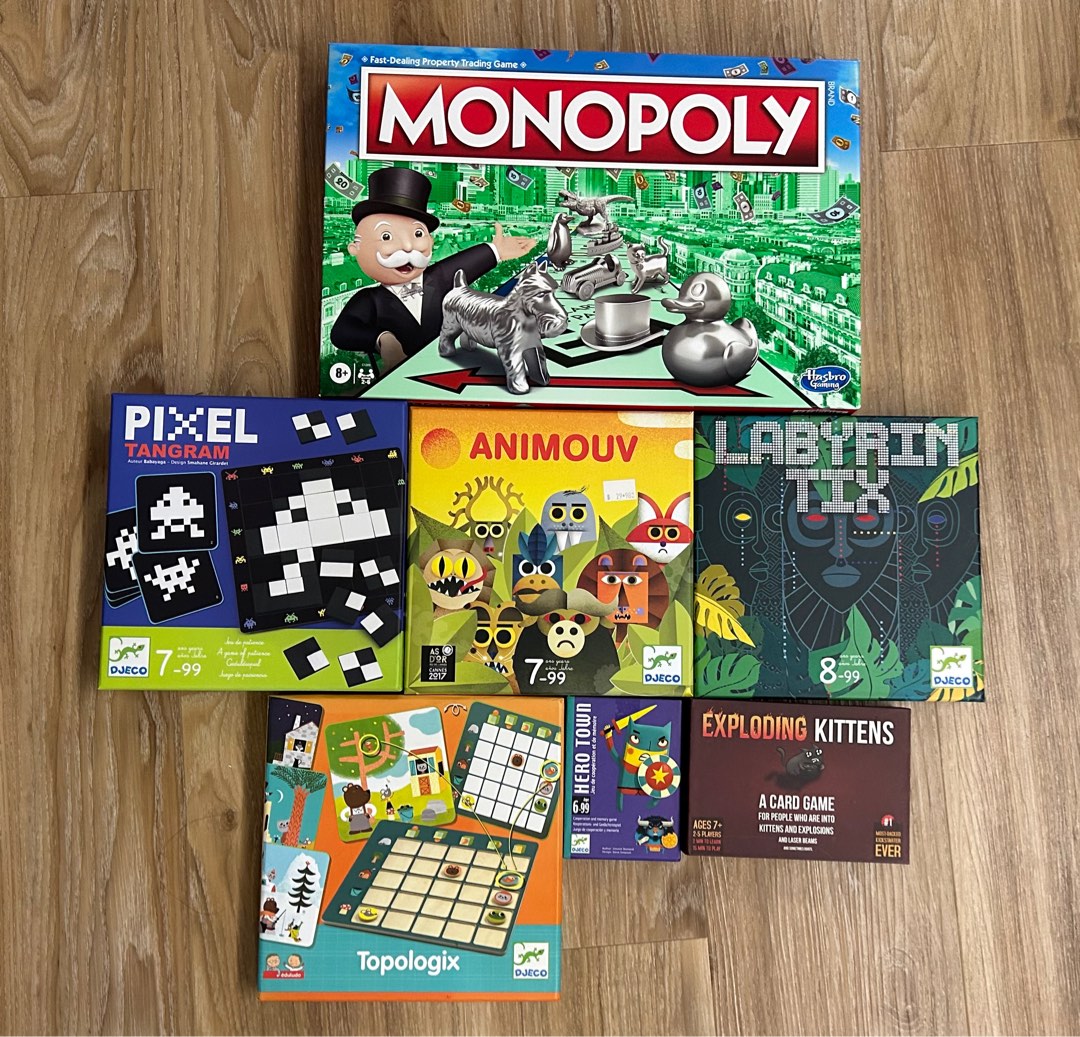 Board Games - Variety, Hobbies & Toys, Toys & Games on Carousell