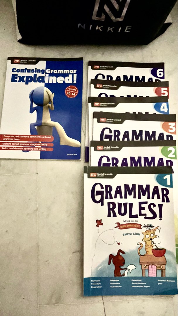 7 Books grammar rules, Hobbies & Toys, Books & Magazines, Children's ...