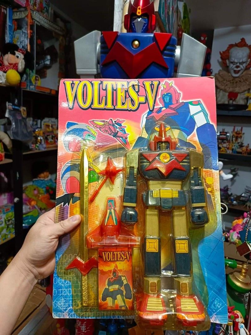 Bootleg Voltes V mint on card, Hobbies & Toys, Toys & Games on Carousell