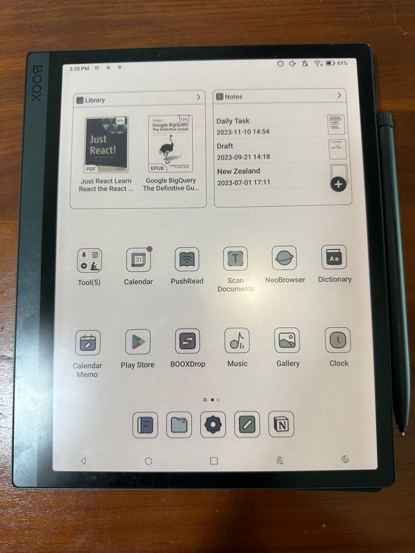 Boox 10.3 inch Tab Ultra Color Black 128 GB, Mobile Phones & Gadgets ...