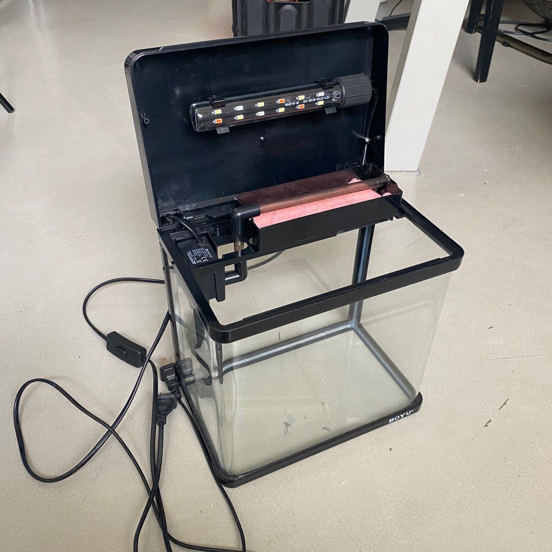 Boyu Fish Tank Set, Pet Supplies, Homes & Other Pet Accessories on ...