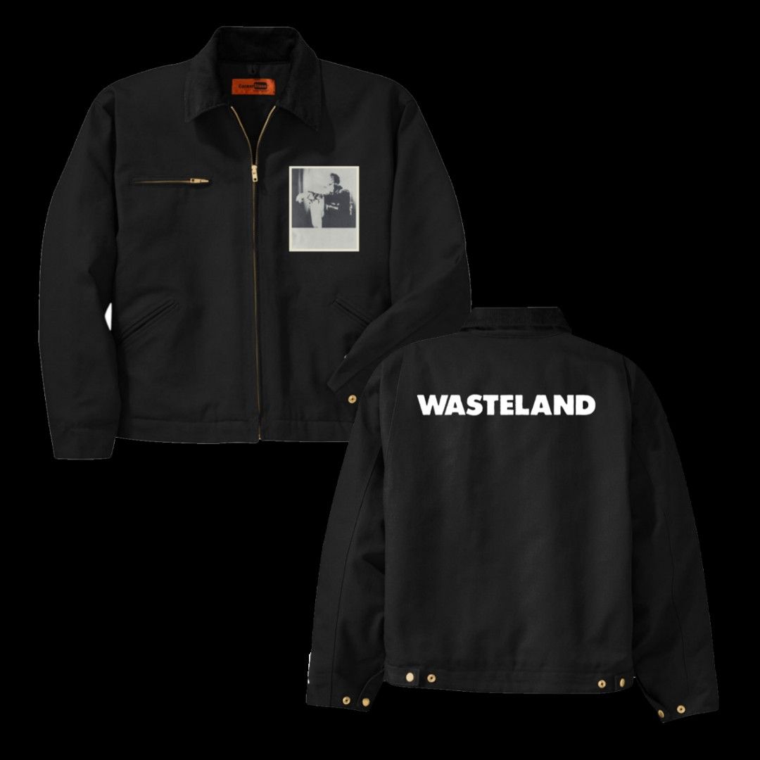 Brent Faiyaz WASTELAND Work jacket, Men's Fashion, Coats, Jackets and ...