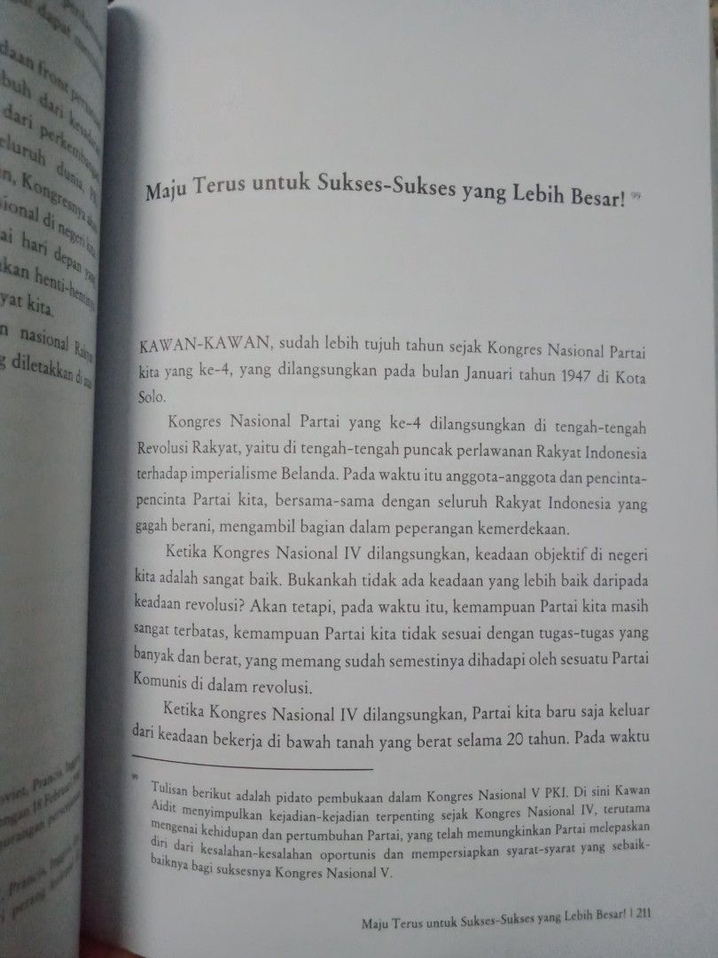 Buku: Jalan ke Demokrasi Rakyat bagi Indonesia. Pilihan Tulisan I (1951 ...