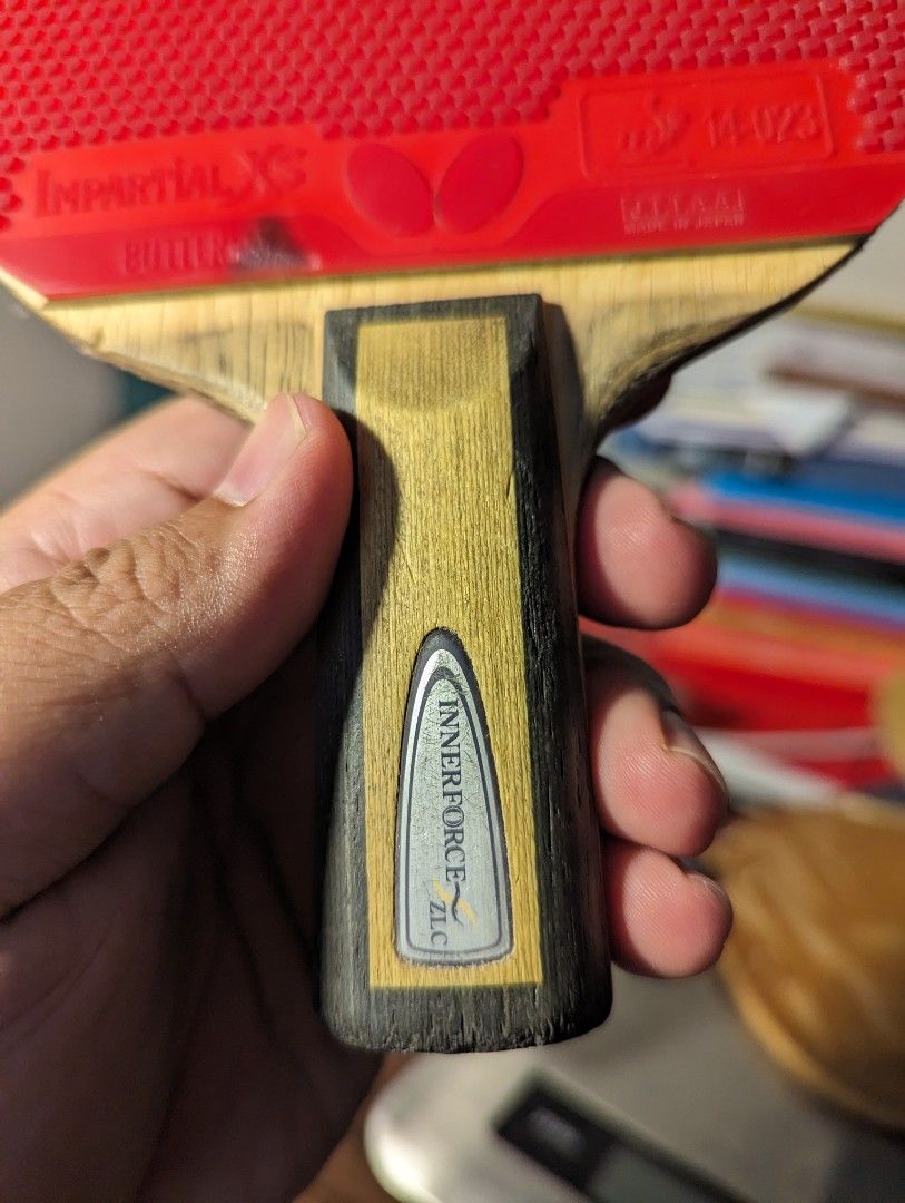 Butterfly Innerforce ZLC Penhold Ping Pong Table Tennis, Sports ...