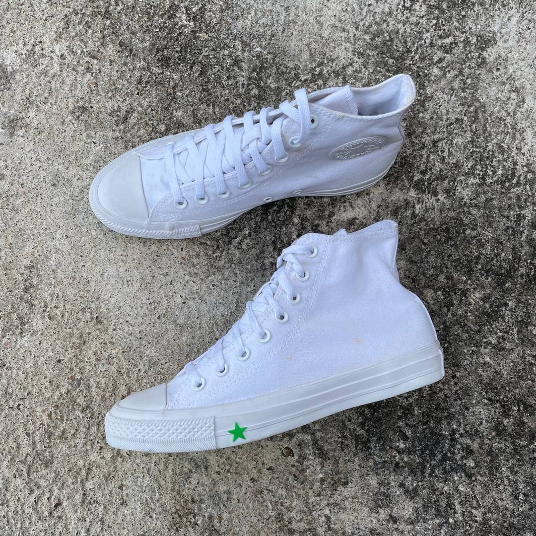 C0nverse All Star (deadstock) White Asid Green (7UK) - RM1OO, Men's ...