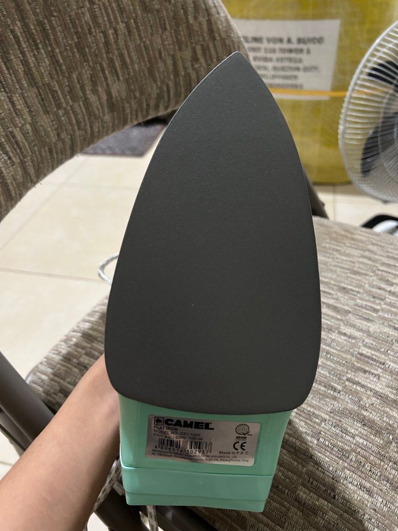 Camel Flat Iron, TV & Home Appliances, Irons & Steamers on Carousell