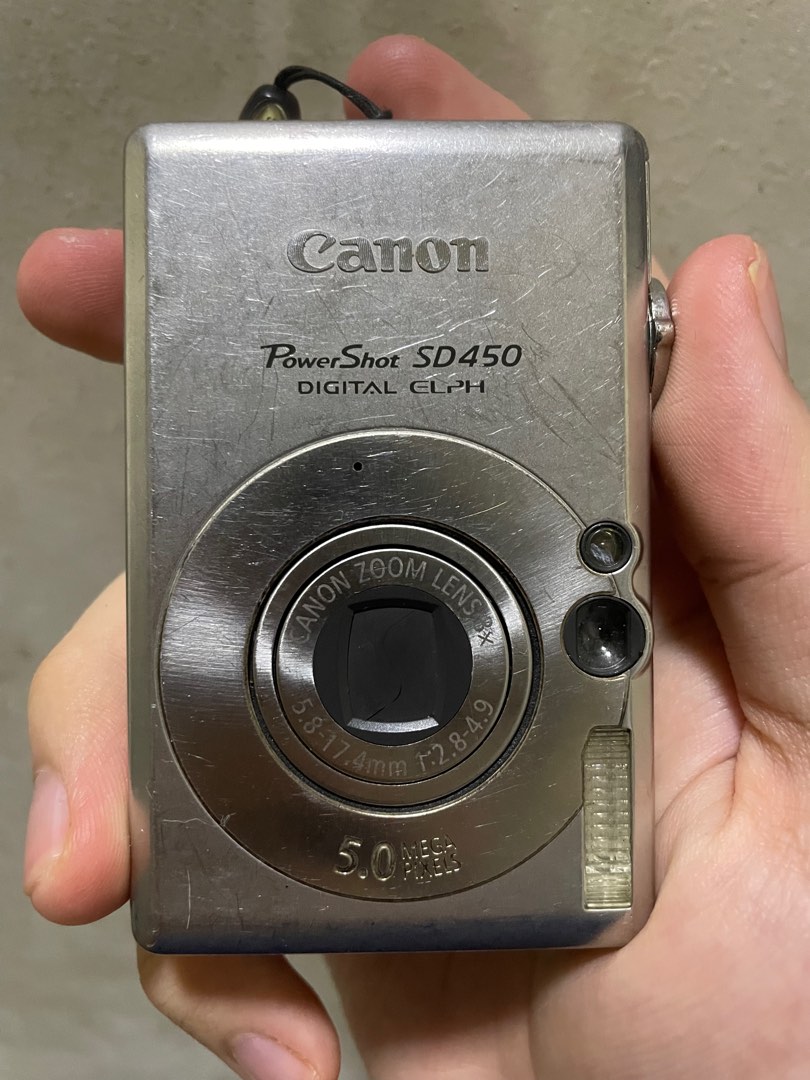 Canon Powershot SD450 CCD Digital Camera, Photography, Cameras on Carousell