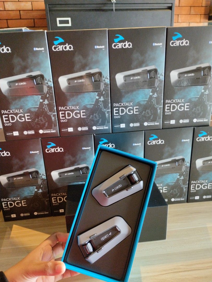 CARDO PACKTALK EDGE, Mobile Phones & Gadgets, Other Gadgets on Carousell