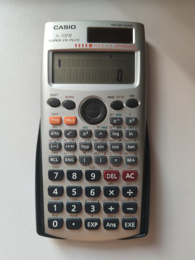 Casio fx-50FH計數機, 其他, 其他 - Carousell