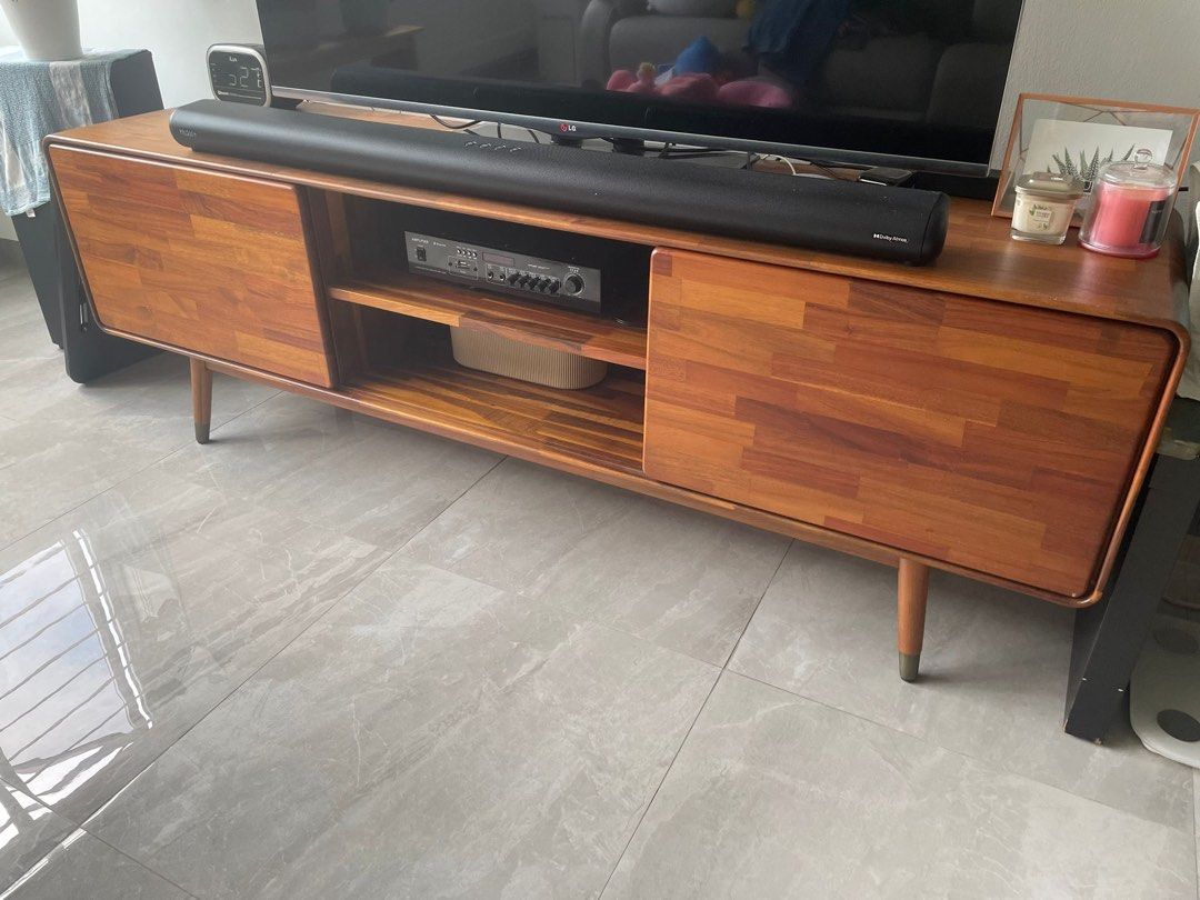 Castlery Almo TV Console (180cm), Furniture & Home Living, Furniture ...