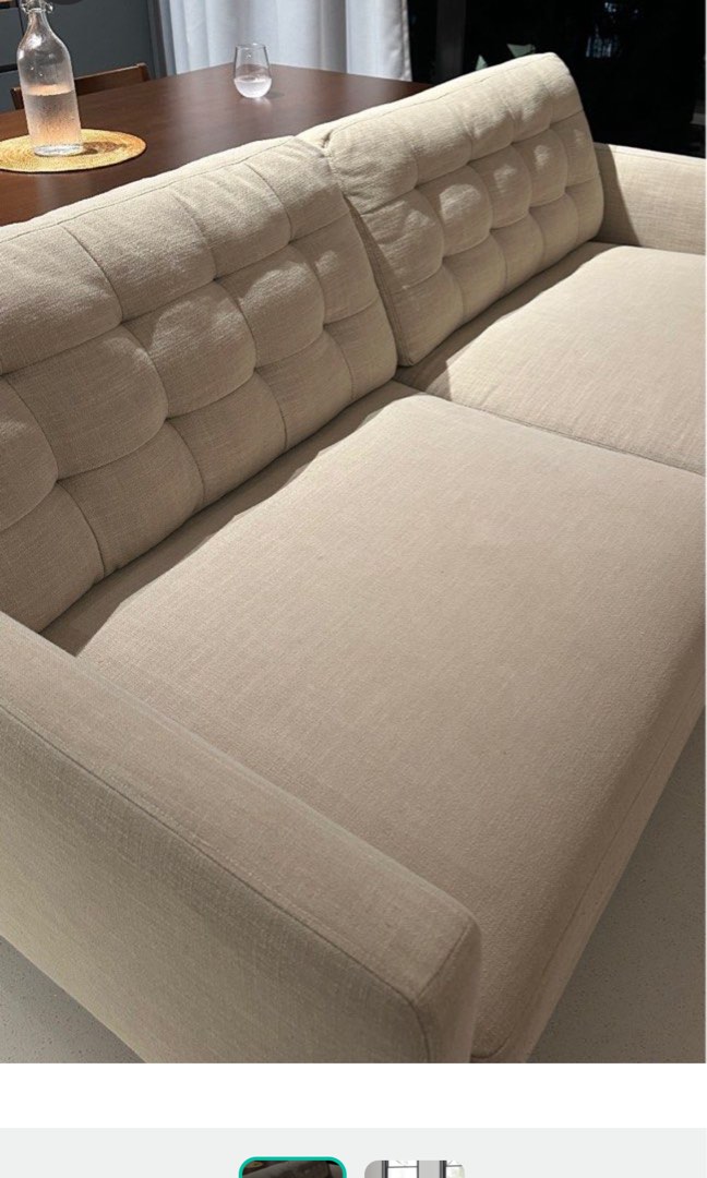 Castlery Isaac 3 Seater Sofa, Furniture & Home Living, Furniture, Sofas on Carousell