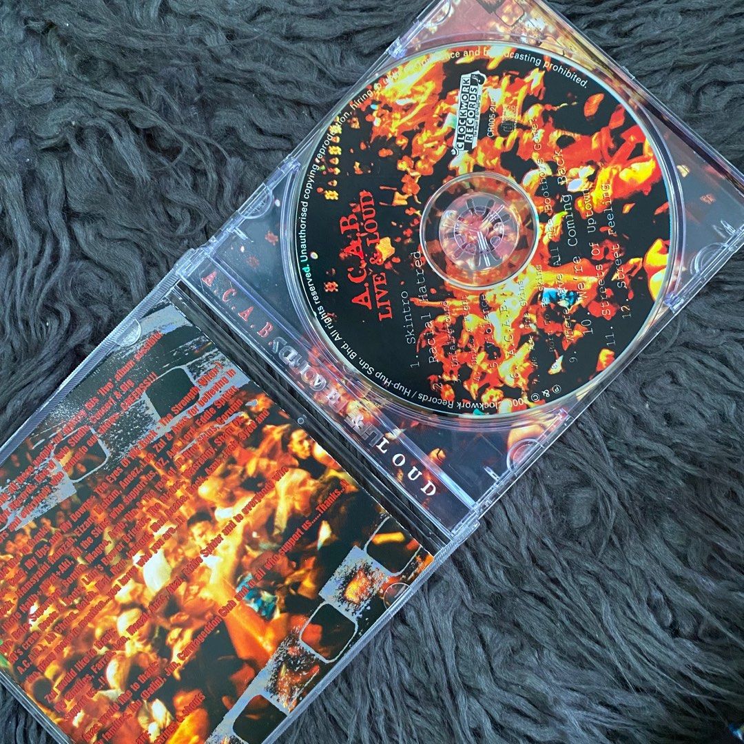 CD ACAB Live & Loud, Hobbies & Toys, Music & Media, CDs & DVDs on Carousell