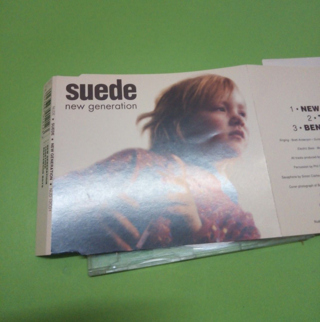 CD SUEDE : NEW GENERATION SINGLE (1995) BRITPOP BRETT ANDERSON THE ...