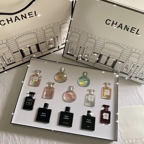 Chanel 12 in 1 Gift set perfume cologne, Beauty & Personal Care ...
