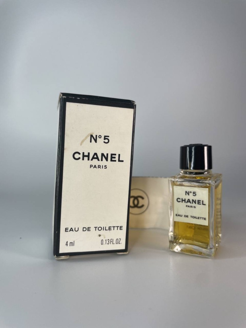 Chanel N5 vintage 4ml splash bottle, Beauty & Personal Care, Fragrance ...